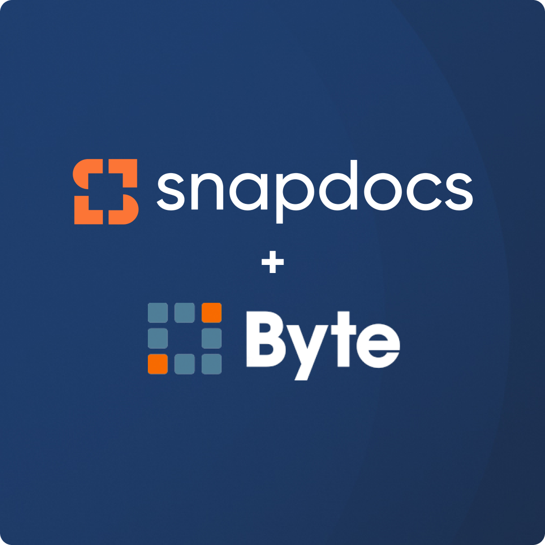 Video: Byte + Snapdocs Integration Demo